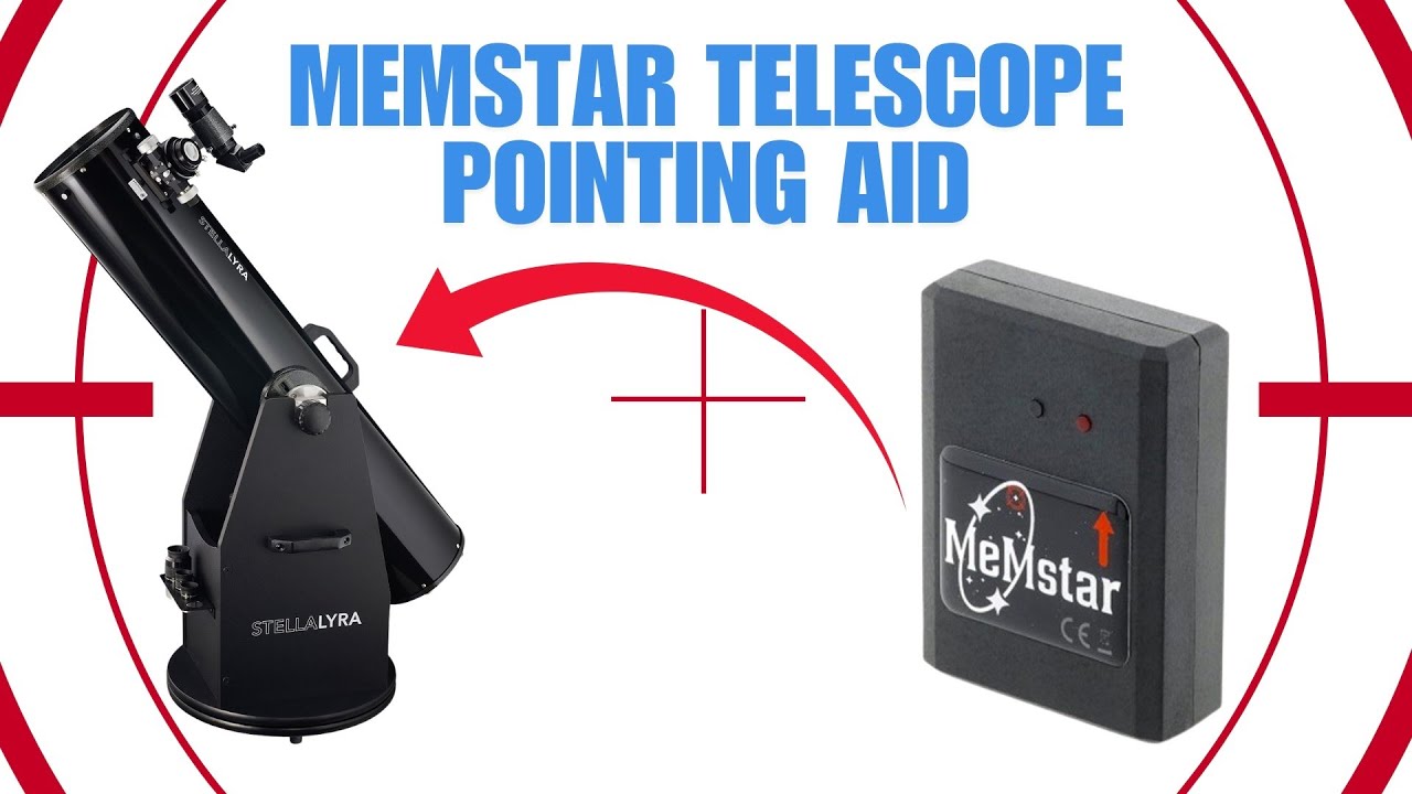 MeMstar Telescope Pointing Aid | Hands-On First Test! - YouTube