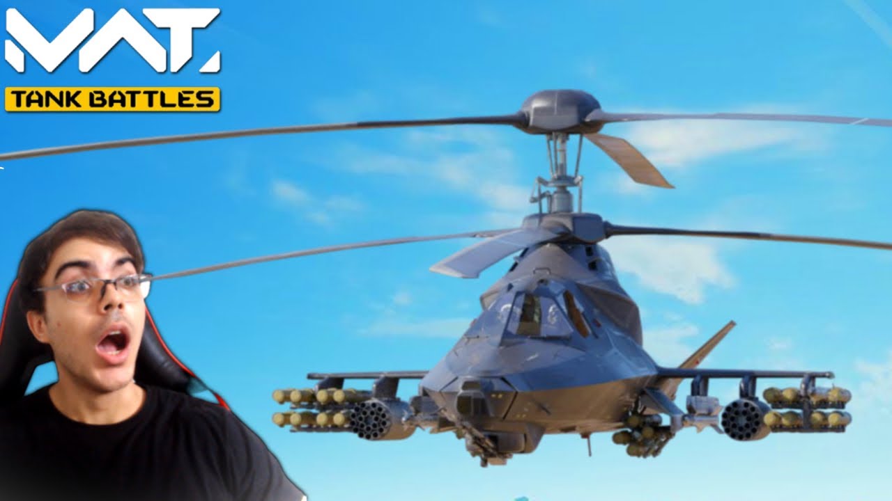 KA-58 Black Ghost: My First Ever Helicopter Battle in MWT Tank Battles ...