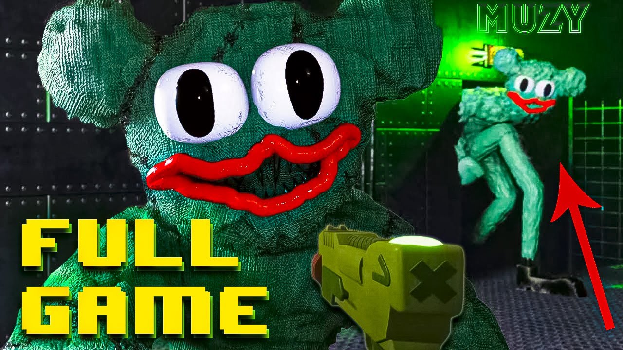 Poppy Playtime + Garten of Banban = MUZY Part 1 | Full Game ...