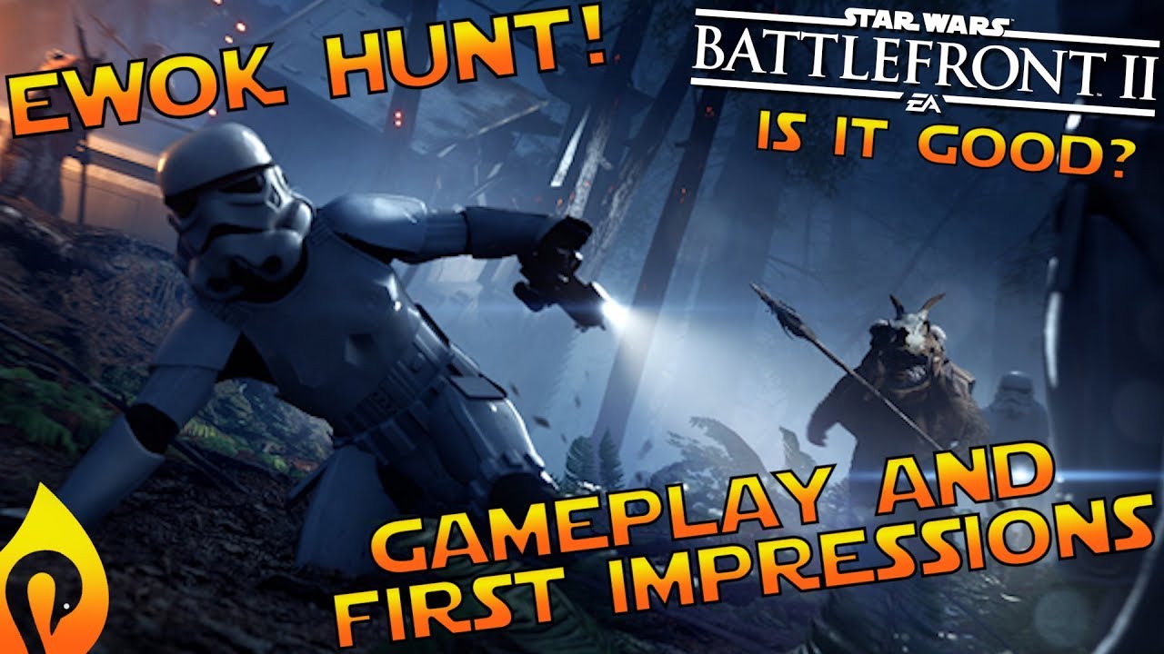 Gameplay and First Impressions of Ewok Hunt In Star Wars Battlefront 2 ...