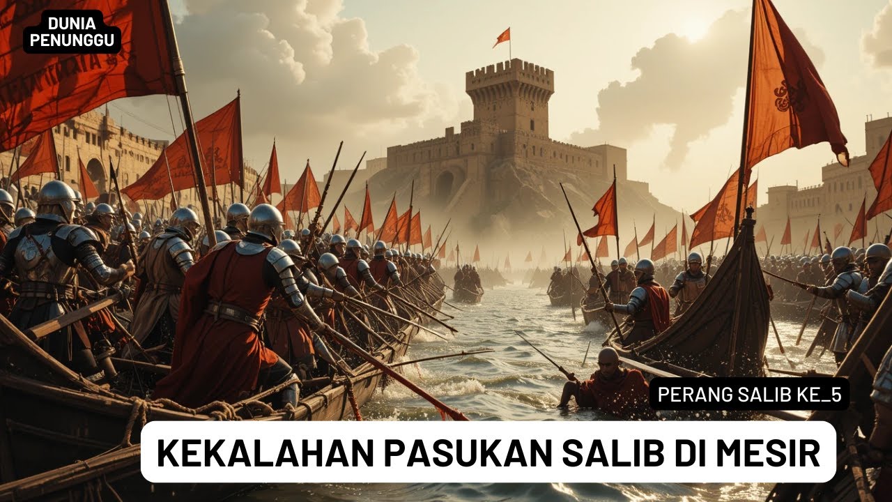 Perang Salib Kelima: Kegagalan Tragis Pasukan Salib Merebut Mesir dan ...