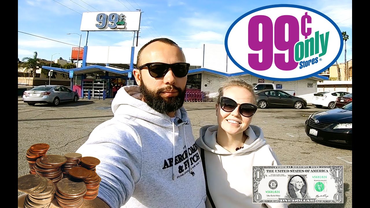 Всё по 99c only. Самый дешёвый магазин в США. - YouTube