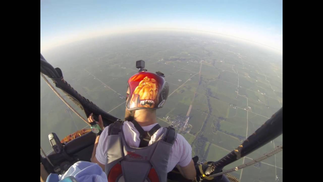 Hot Air Balloon Jump 2016 - YouTube