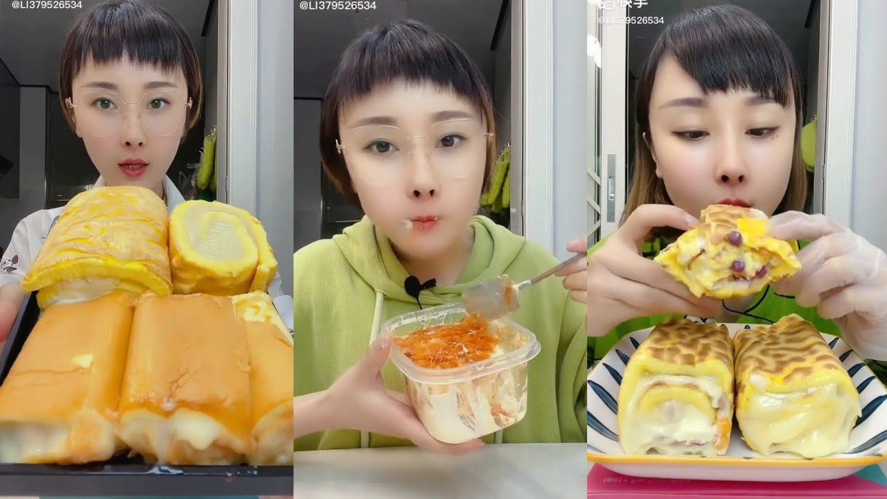 Tiger skin roll compilation | Kwai Mukbang ASMR | 1.2x speed - YouTube