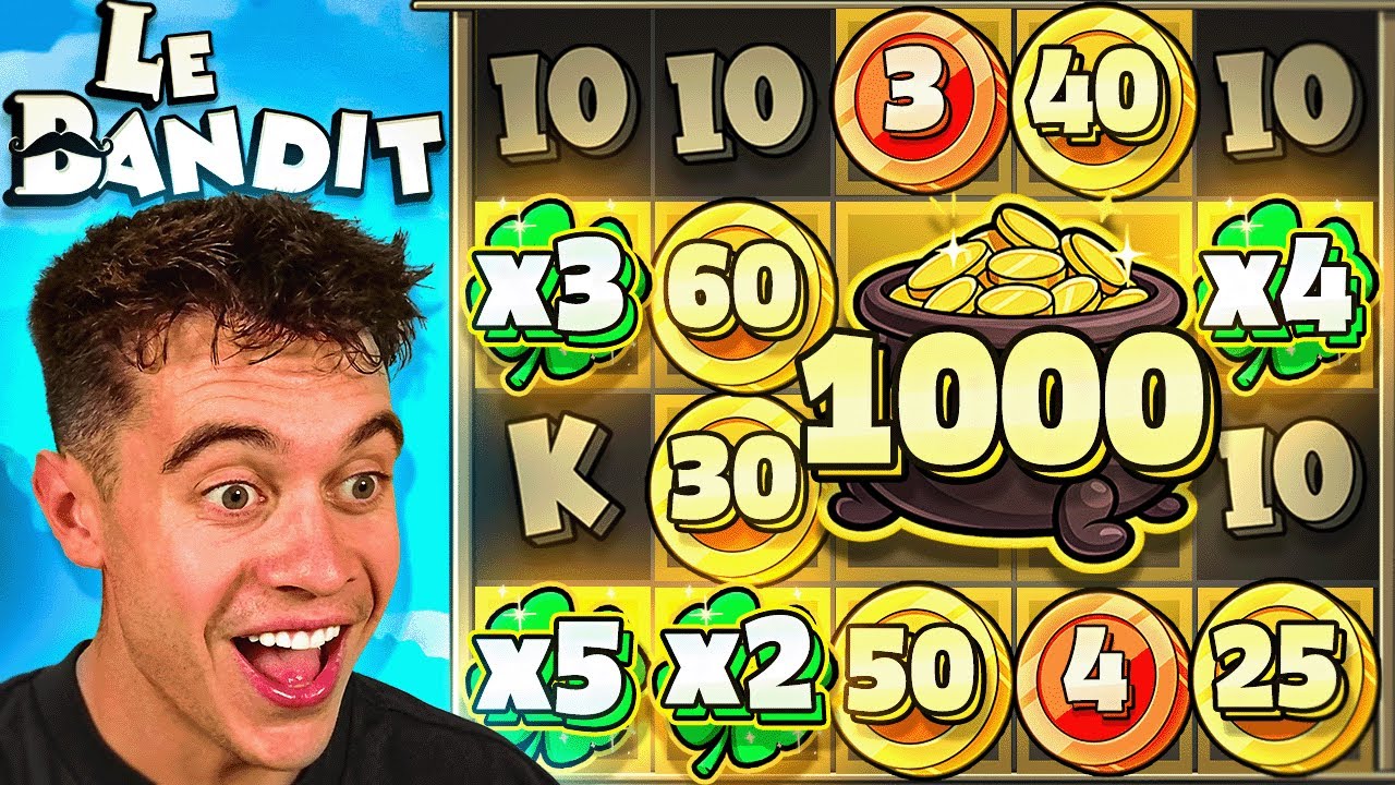 LE BANDIT FINALLY PAID HUGE! (MASSIVE COLLECTOR WITH CLOVERS) - YouTube
