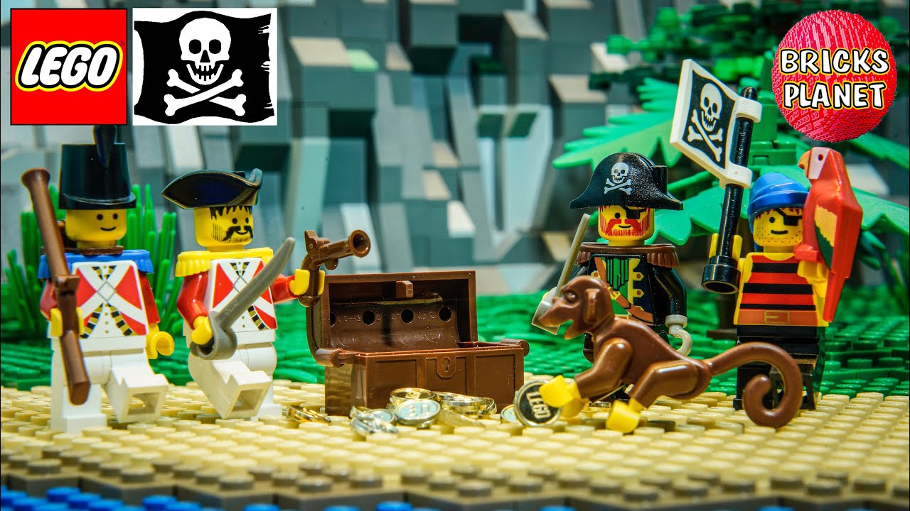 LEGO Pirates 6252 Sea Mates | Stop Motion Review - YouTube
