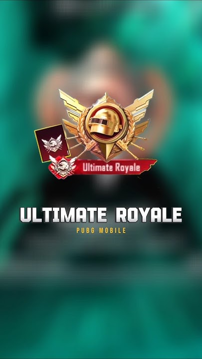new ultimate royale pubg mobile mode #pubg #PUBGMOBILEULTIMATEROYALE #ULTIMATEROYALE - YouTube