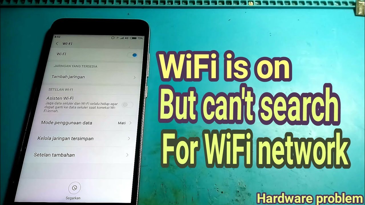 Redmi Note 5A WiFi Problem Solution - YouTube