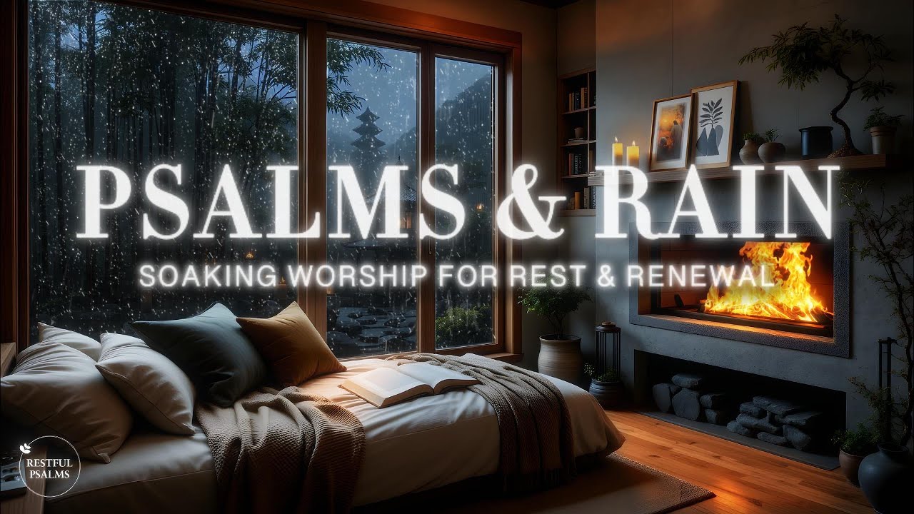 Soaking Worship for Rest & Renewal | Psalm Songs for Sleep with Gentle ...