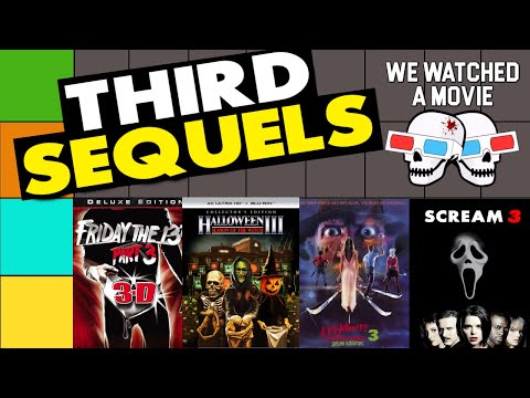 The Best + Worst 3rd Movies in Franchises Tier Ranking