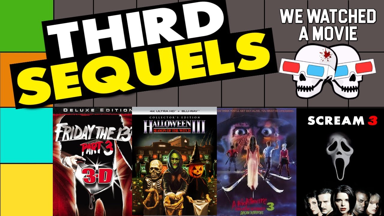The Best + Worst 3rd Movies in Franchises Tier Ranking - YouTube