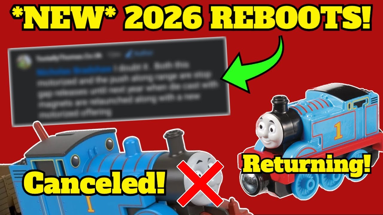 *NEW* MOTORIZED & DIECAST Thomas Lines in 2026! MAGNETS RETURN! LMAO ...