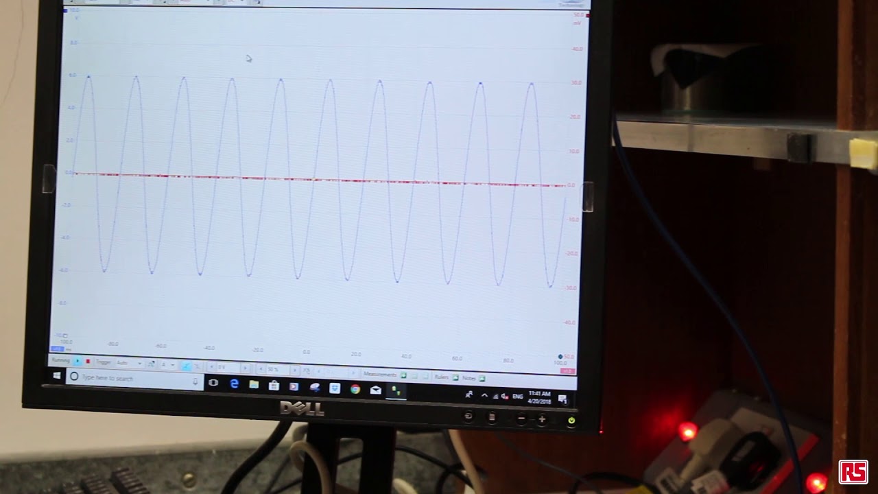 A Quick Overview of the RS Pro Digital Oscilloscope - YouTube