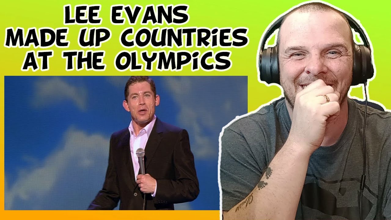 Lee Evans - Made Up Countries At The Olympics | Daz Reacts - YouTube