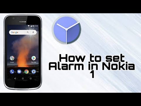 How to set Alarm in Nokia 1|Technical Mian - YouTube