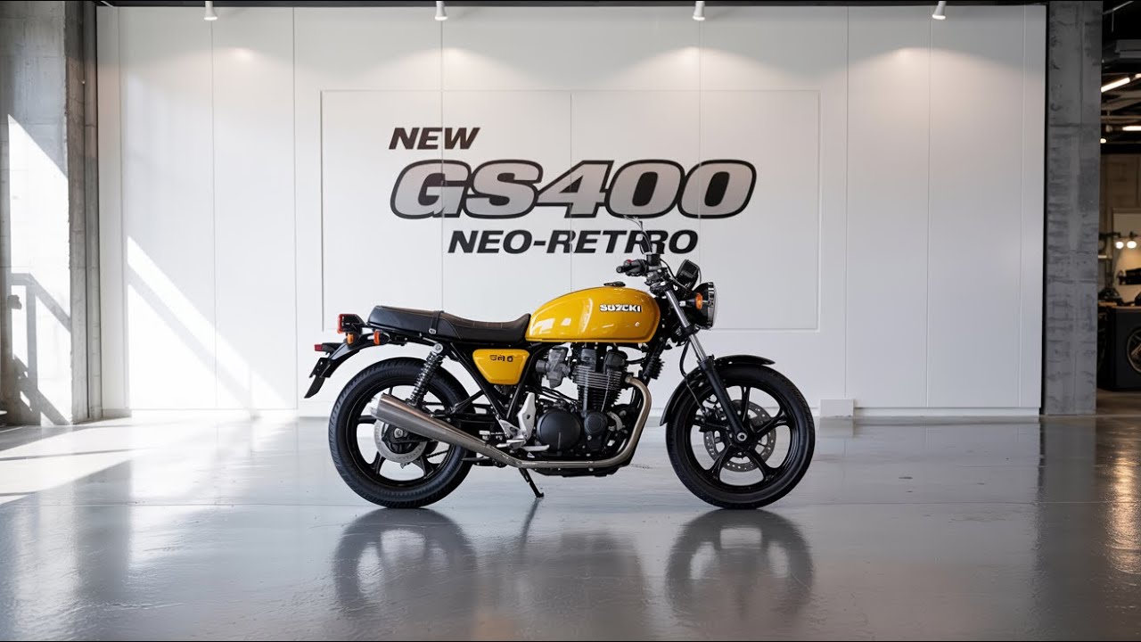2026 Suzuki GS400 Neo Retro Finally Revealed – A True Classic Reborn ...