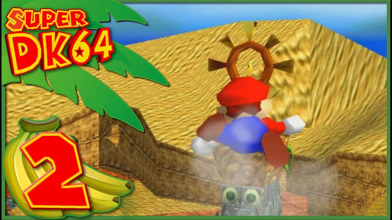 Super Donkey Kong 64 - Part 2 - Angry Aztec - YouTube