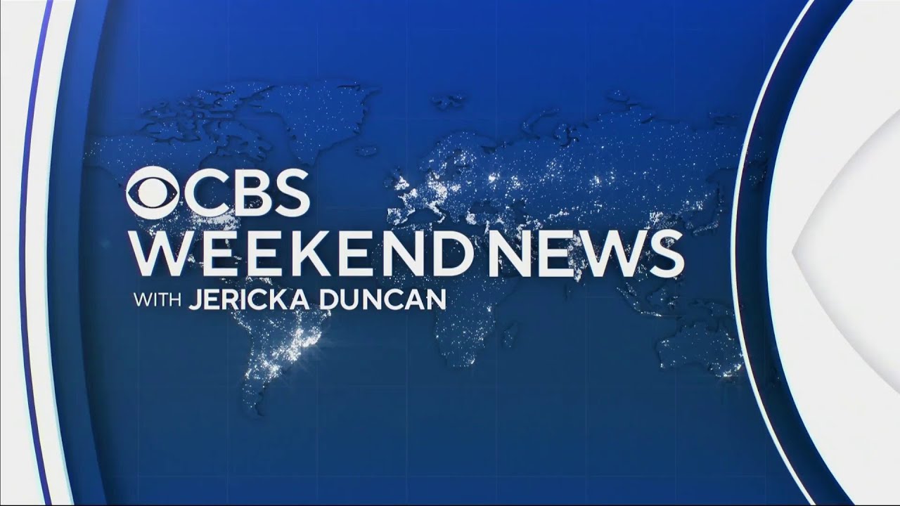 HD | New Intro of CBS Weekend News - Sunday Edition with Jericka Duncan ...
