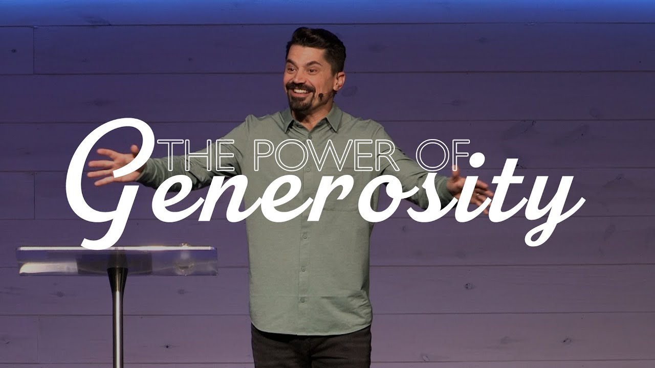 The Power of Generosity // November 27, 2022 - YouTube