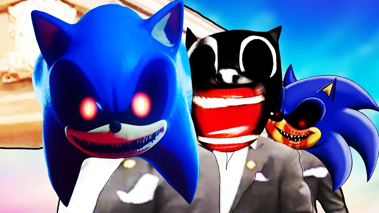 Sonic.exe + Cartoon Cat — Coffin Dance Song Astronomia (Cover) - YouTube