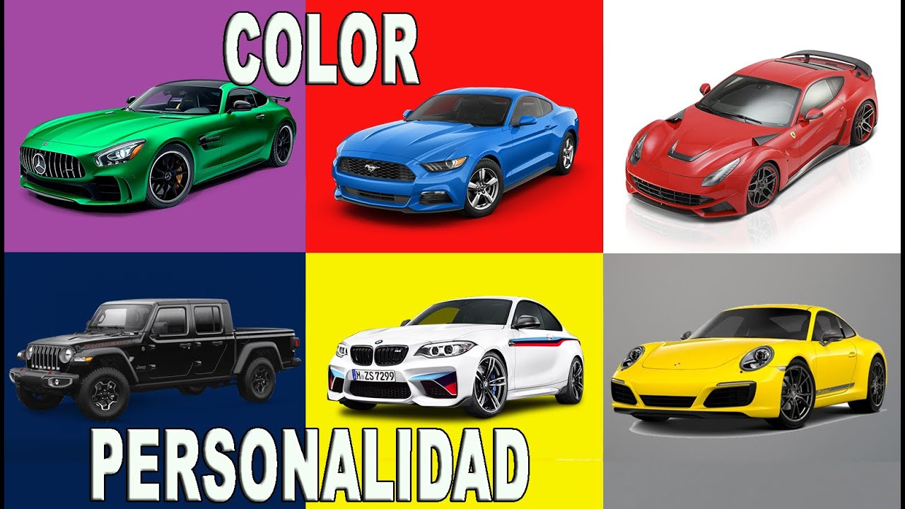 Esto dice el COLOR de tu coche SOBRE TI - YouTube