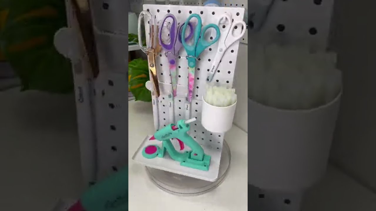 DIY DOLLAR TREE TOOL ORGANIZER! | Craft Room Storage Idea - YouTube