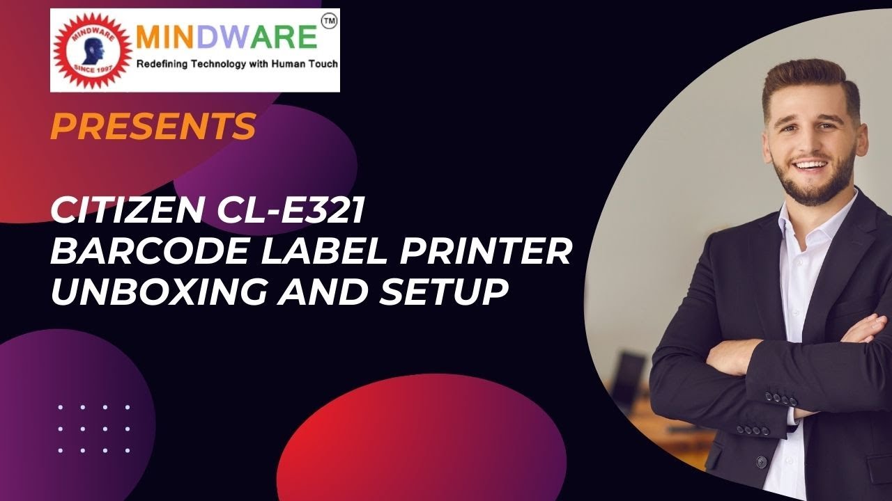 Citizen CL-E321 Barcode Label Printer Unboxing and Setup | Indian ...