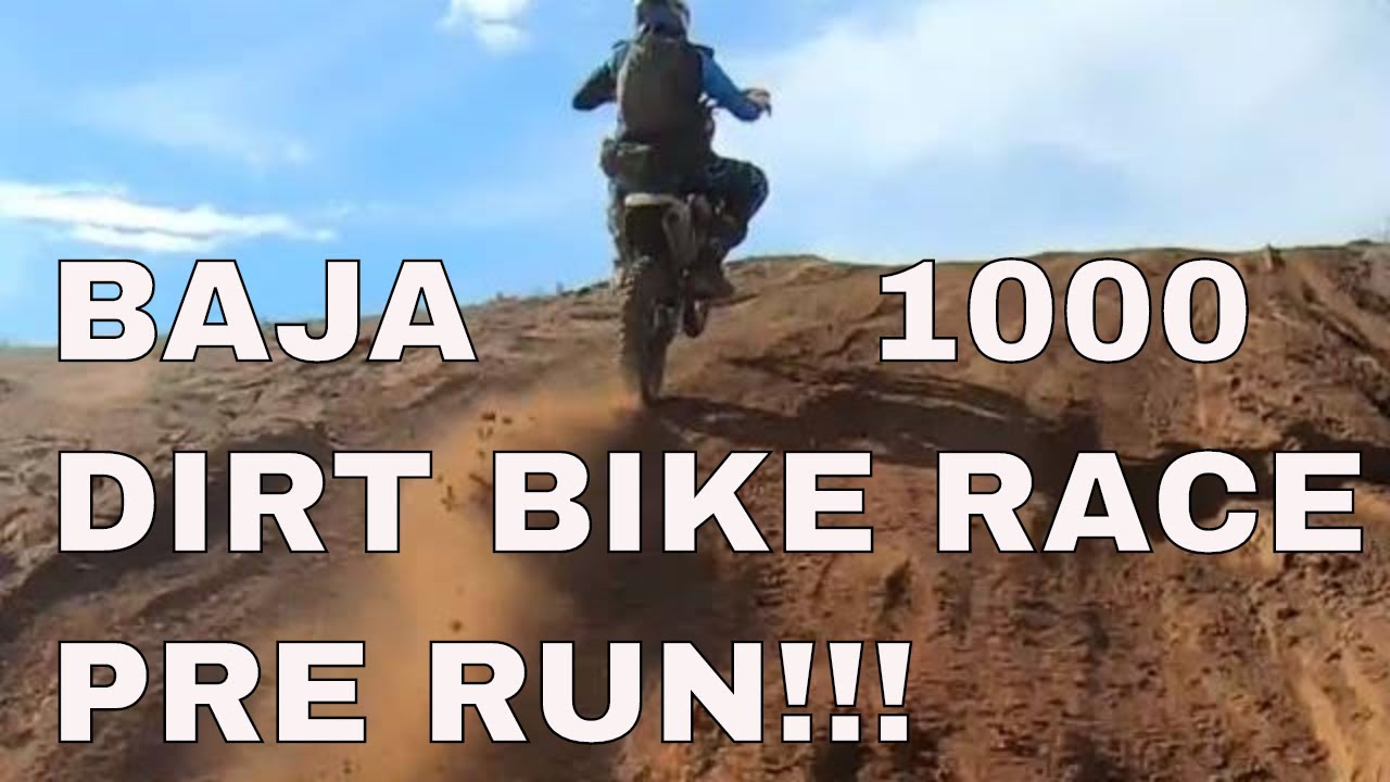 Baja 1000 Moto Pre-Run - YouTube