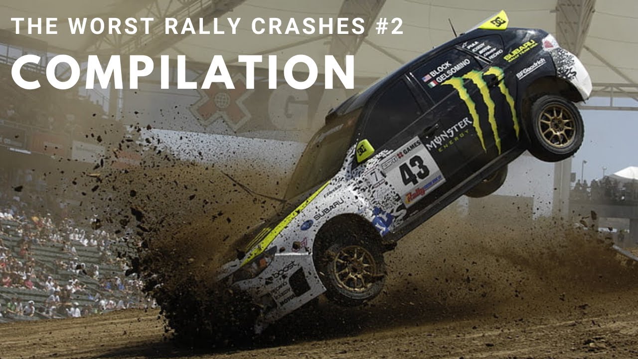 Ken Block's Crash | The Worst Rally Crashes #2 | Efka's Comp. - YouTube
