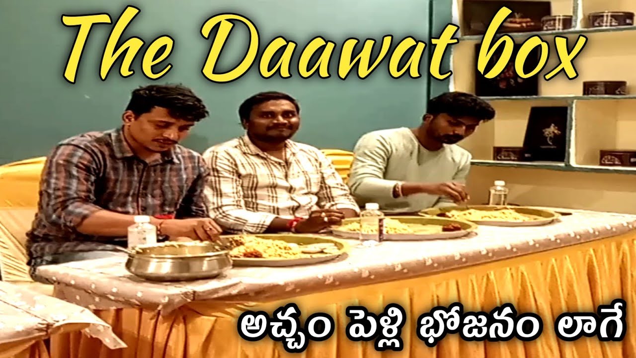 Muslim wedding style biryani - The Daawat Box | Muslim Marriage food ...