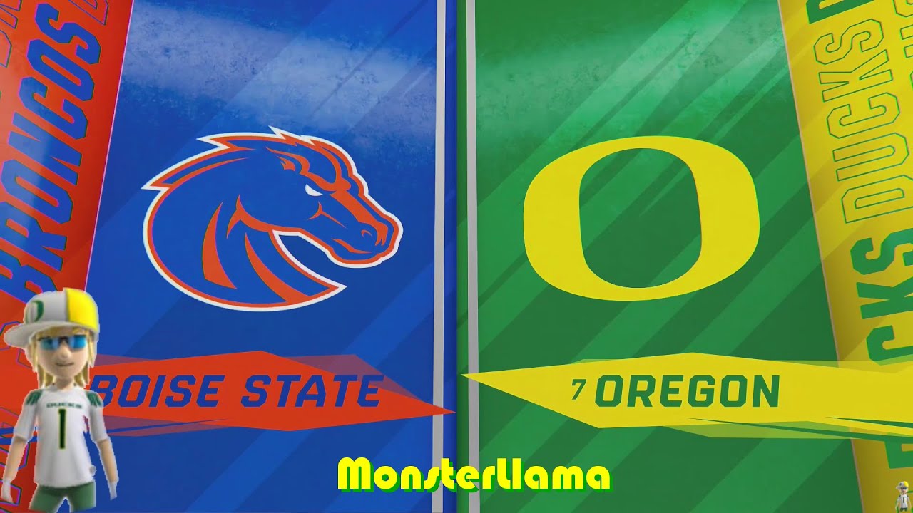 Boise State @ #7 Oregon 2024 [Oregon Ducks highlights] 💚🦆🏈 - YouTube