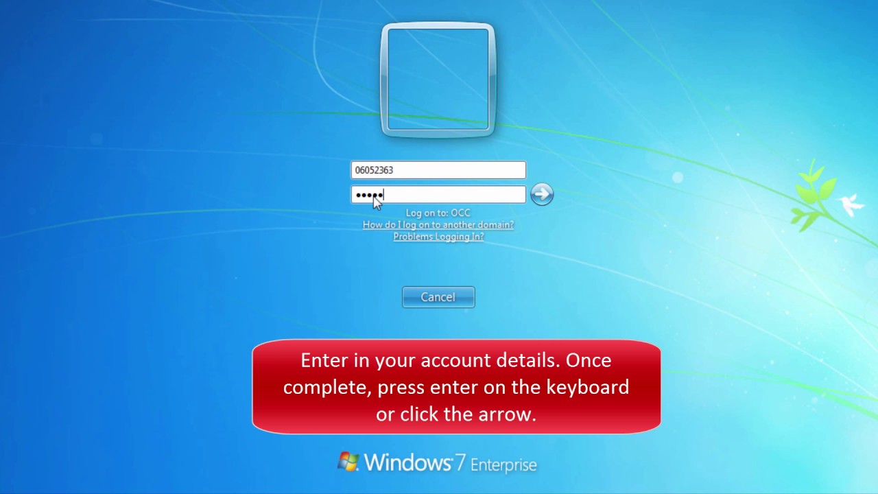 How to log in for the first time. - YouTube