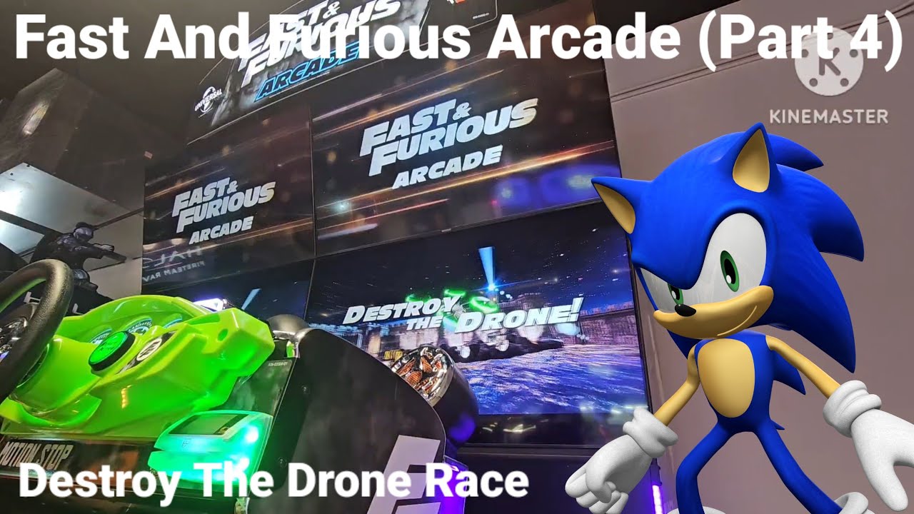 Fast And Furious Arcade Destroy The Drone Mission Race (Part 4) - YouTube