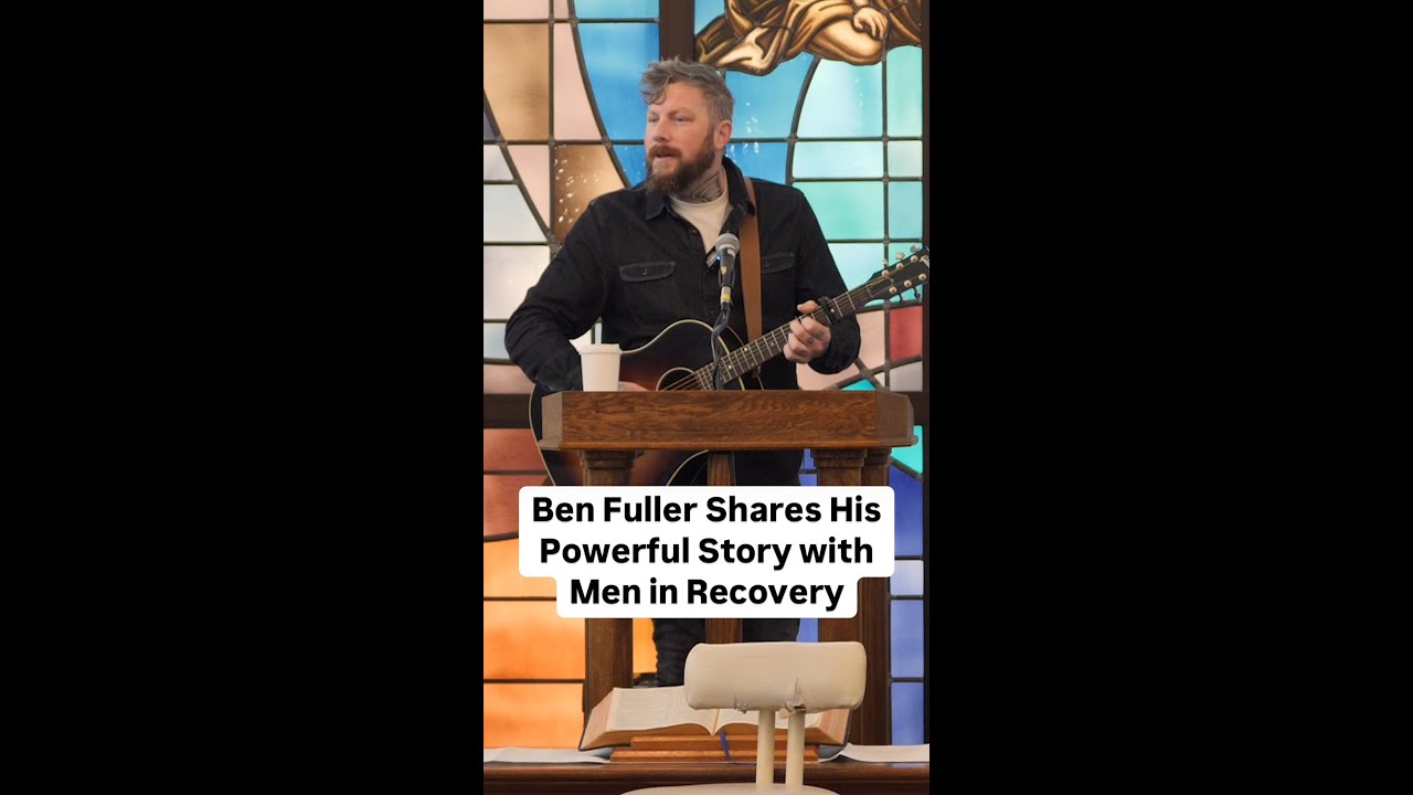 Ben Fuller Sharing His Powerful Story with Men in Recovery - YouTube