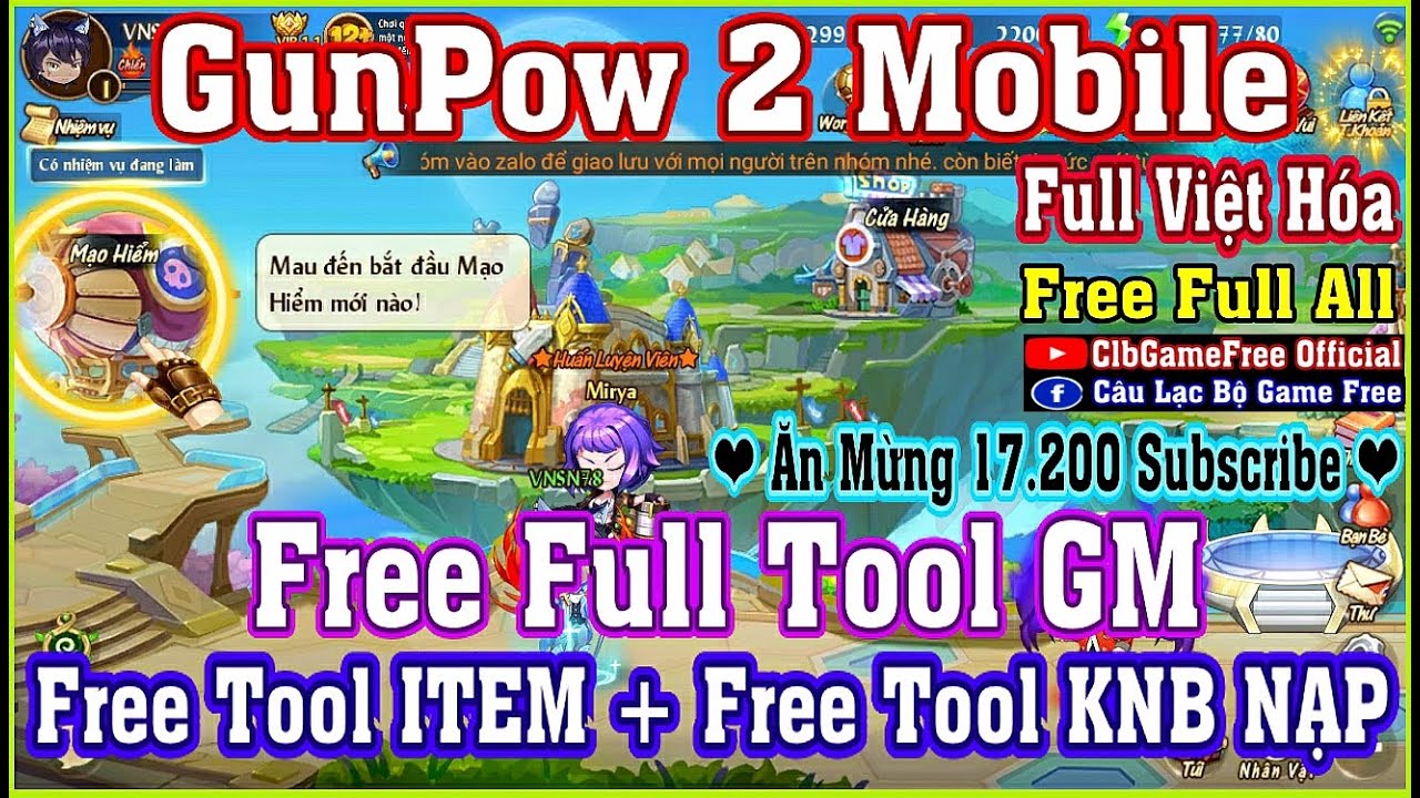 《MobileGame》GunPow 2 VH - Free Full Tool GM - Free Full All - Ăn Mừng ...