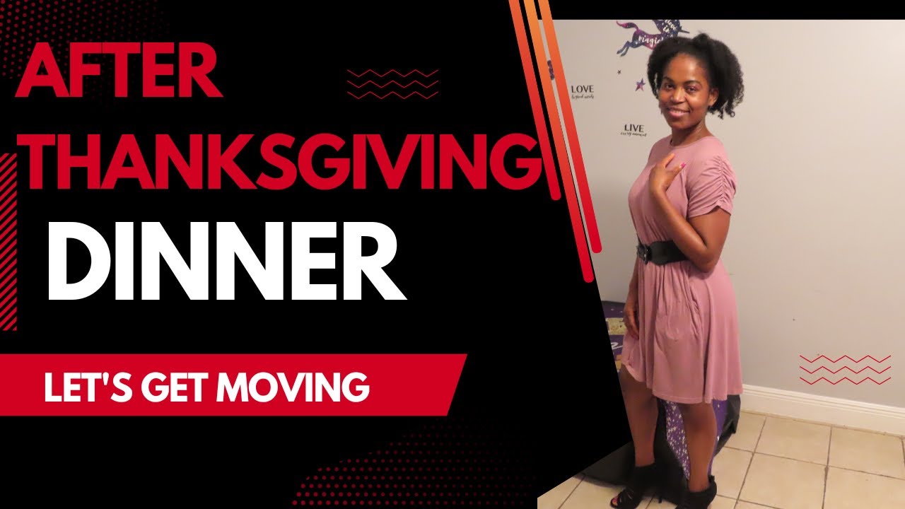 Exercise After the Thanksgiving Dinner - YouTube