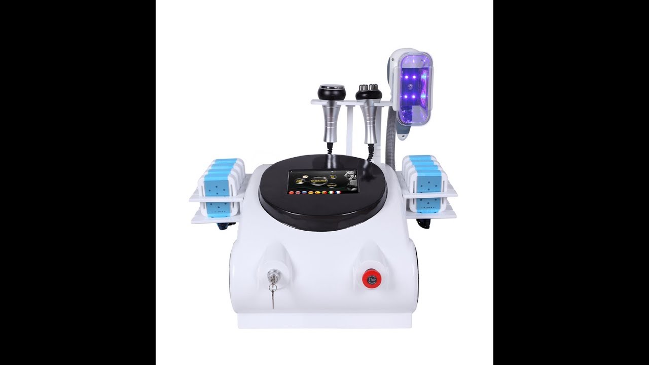 how to use the portable cryolipolysis lipo machine with laser rf and ...