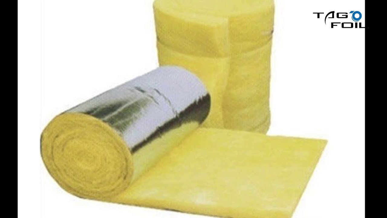 Application of Aluminum foil insulation - YouTube