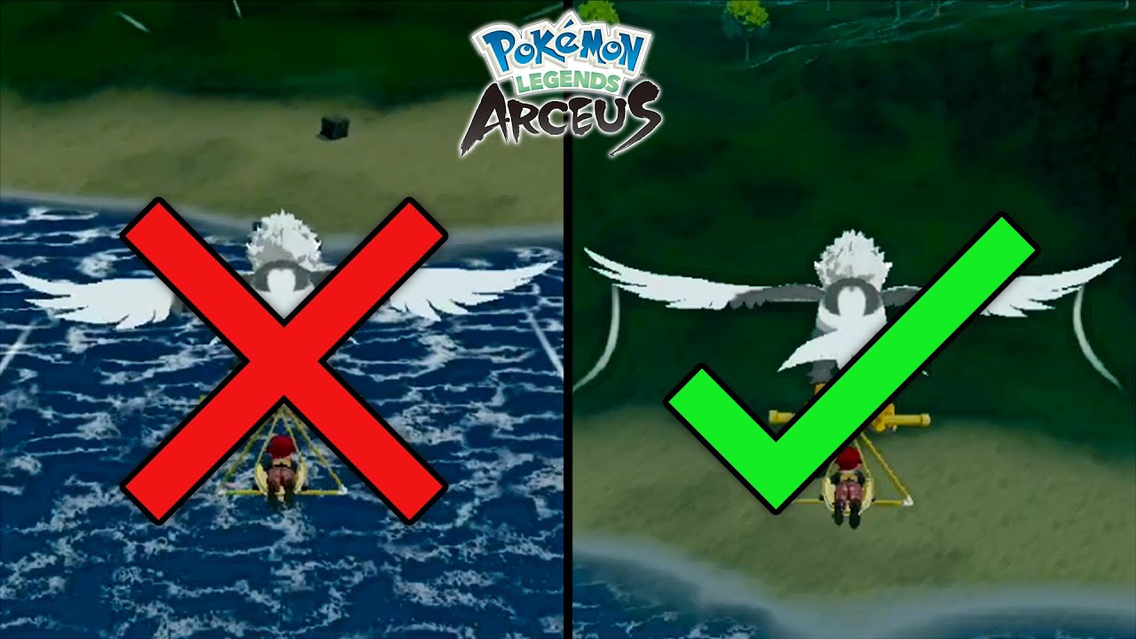 How to Fly Longer With Braviary In Legends Arceus! - YouTube