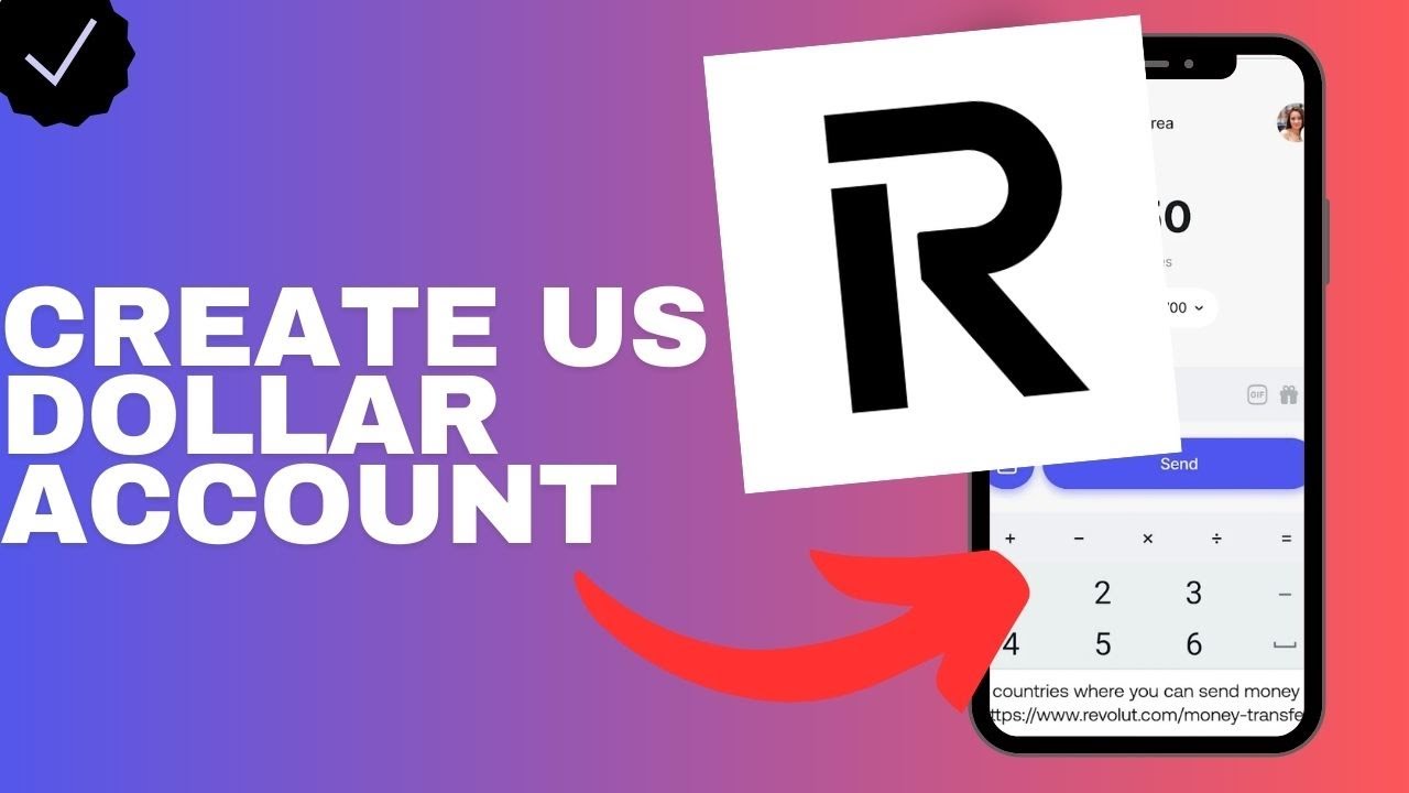 How to create a US dollar account in the Revolut app? - YouTube