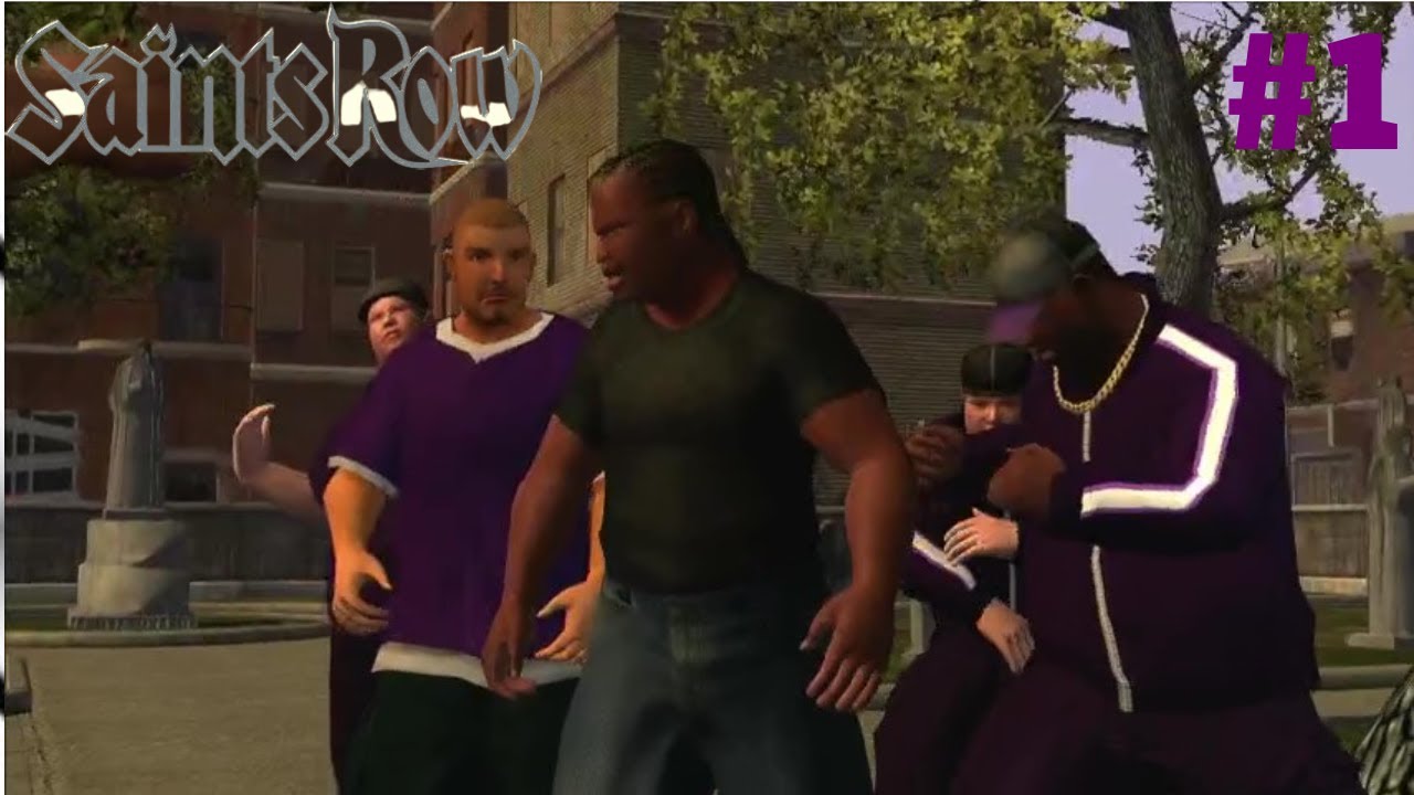 Saints Row 1 EP.1 I Got Jumped into The Gang - YouTube