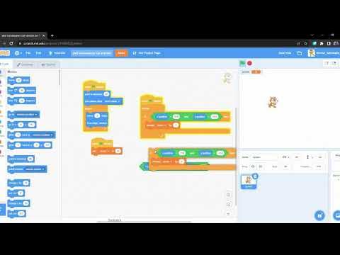 How to Make A DVD screensaver in scratch - YouTube