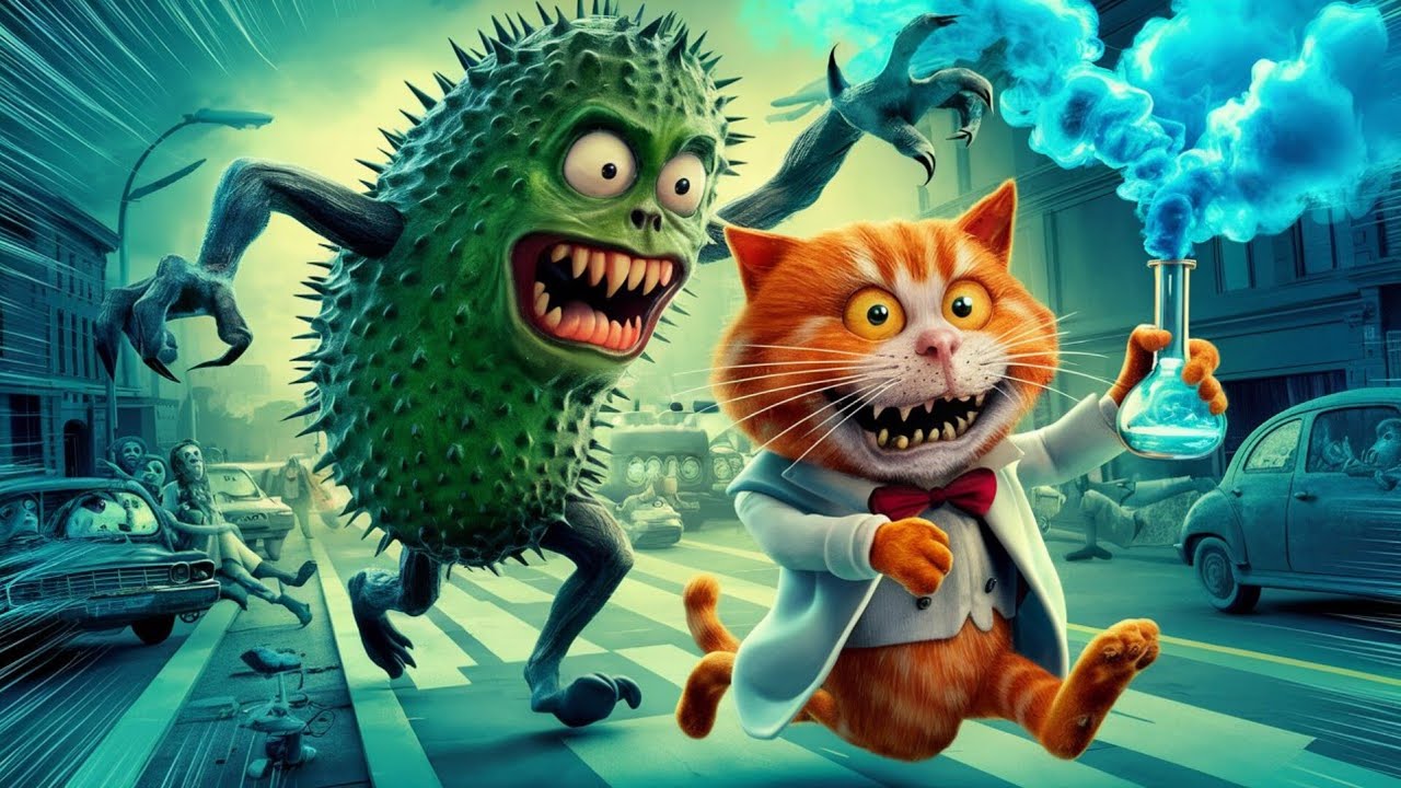 [Mad Cat Scientist 🥴😽] series episode 55 #cats #cat #cutecat #aicat # ...