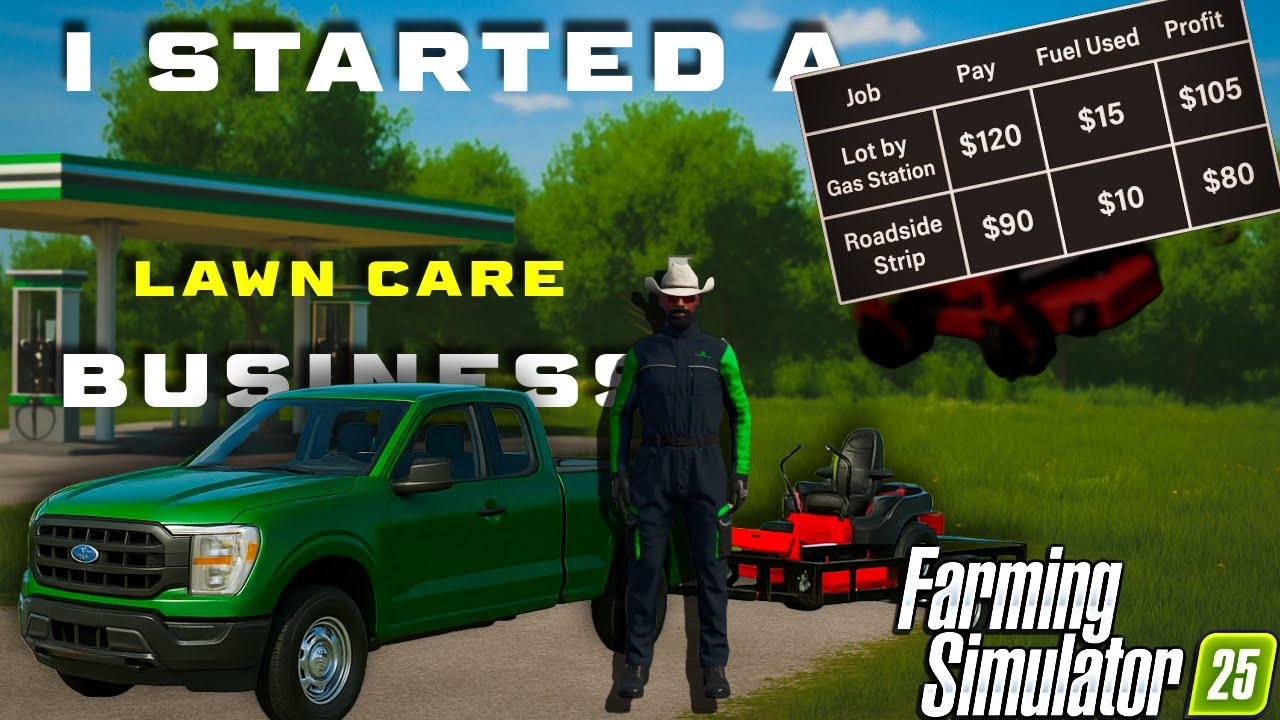 I Built a Lawn Care Business From Scratch in FS25 Was It Worth It? 💼🌾 ...