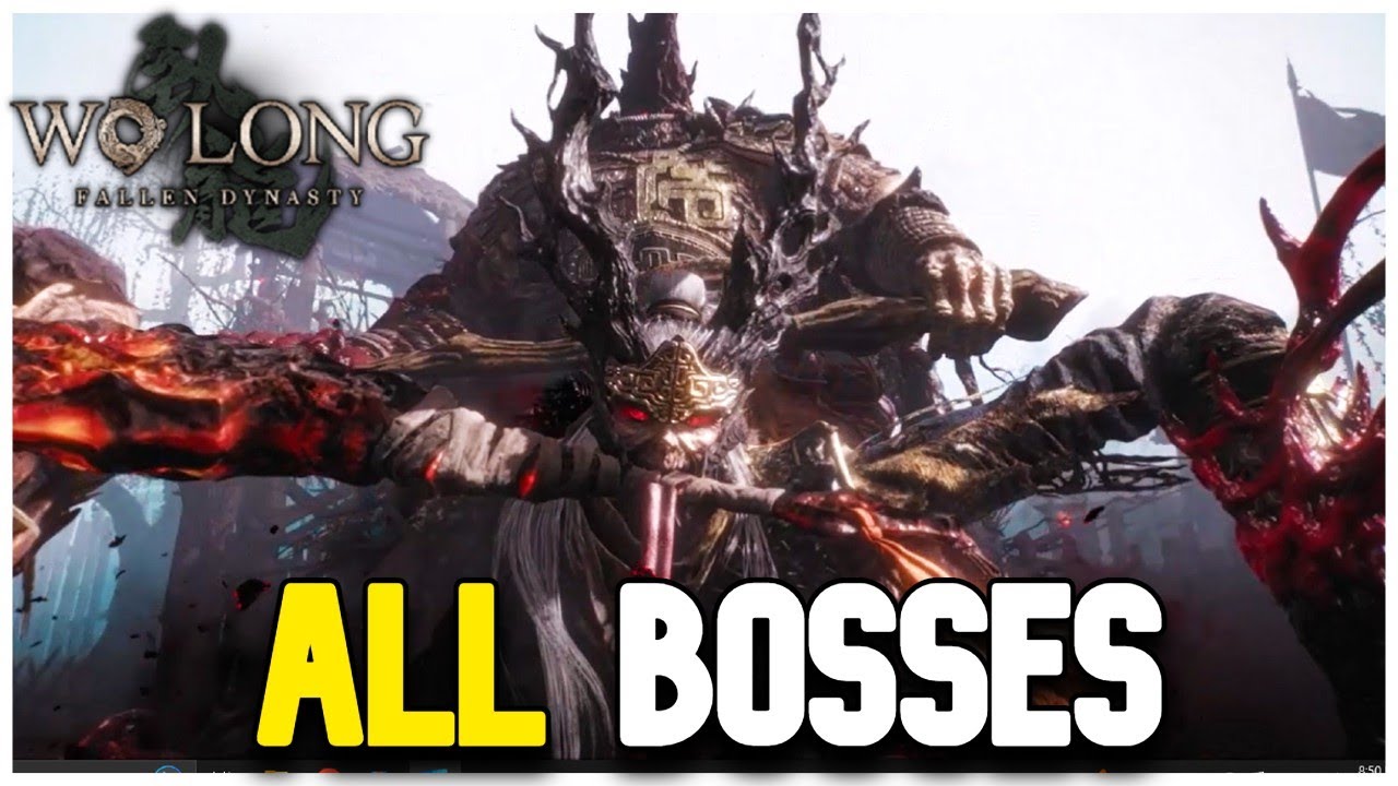 ALL BOSSES & ENDING | Wo Long: Fallen Dynasty - YouTube