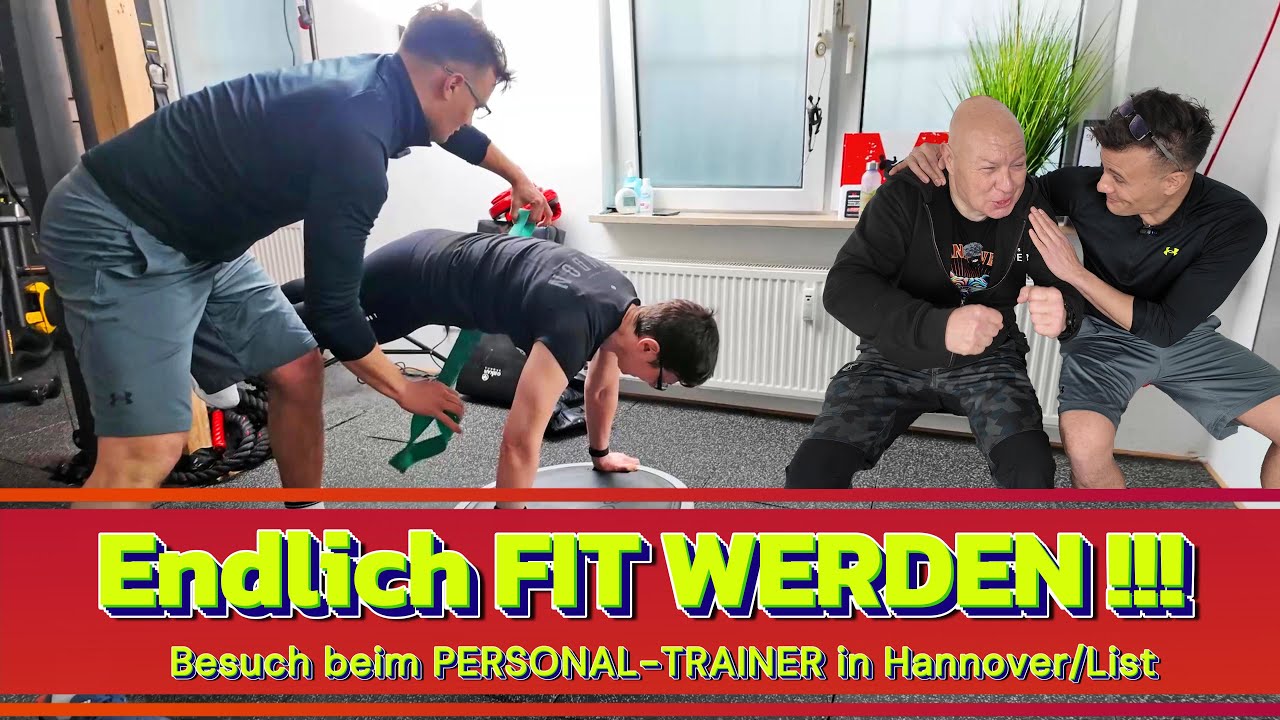 "Fit werden" mit dem Personal-Trainer in Hannover/List - YouTube
