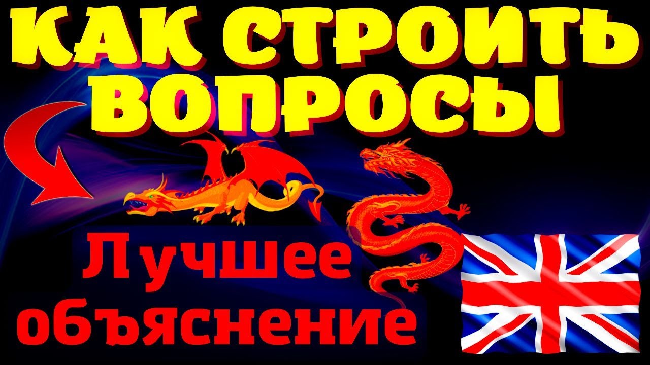 Каждый должен знать Как строить вопросы в английском языке