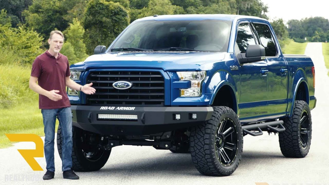 Road Armor Stealth Base Front Bumper Fast Facts on a 2017 Ford F-150 ...