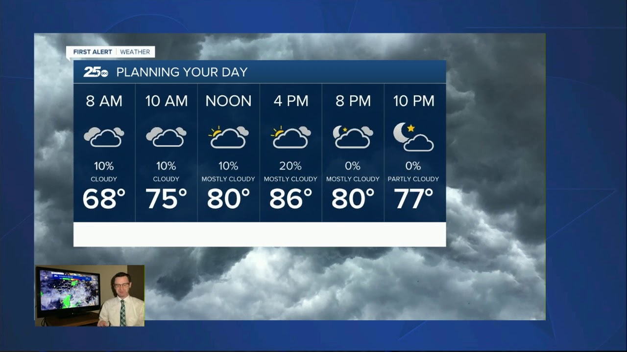 First Alert 25 Weather - Tuesday April 7, 2020 - YouTube