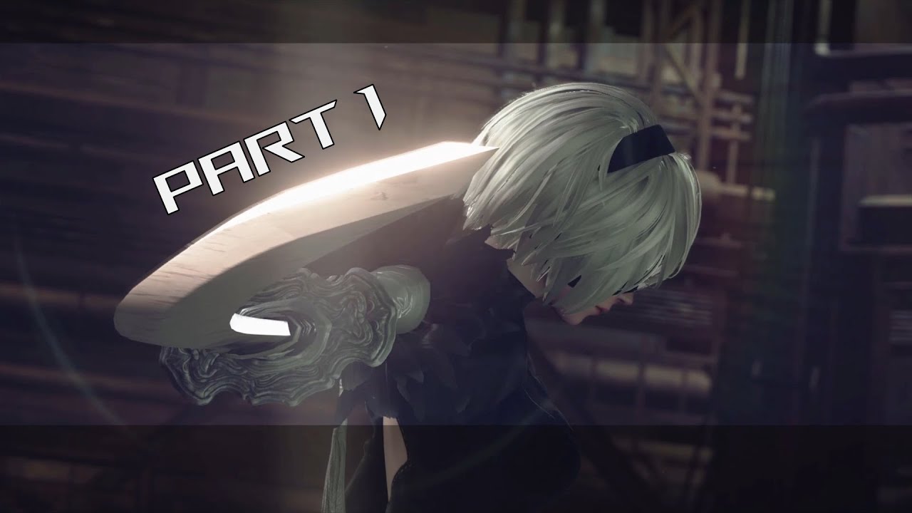 NieR: Automata Walkthrough - Let's Play - Part 1 - 2B - YouTube